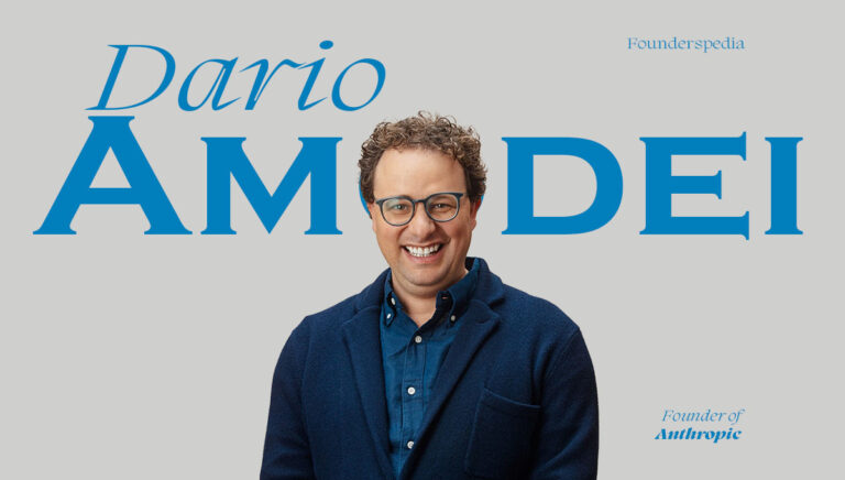 Dario Amodei Co Founder of Anthropic | Founderspedia
